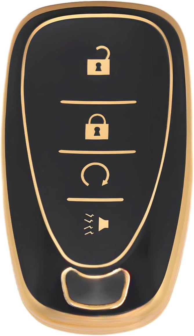 Amazon.com: 3 4 Button TPU Key Fob Shell Cover for Chevy Volt 2016 2017 ...