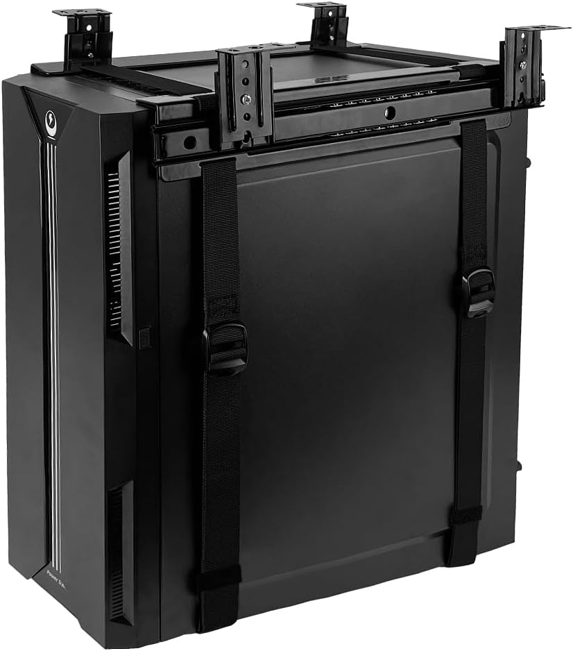 Amazon.com: VIVO Adjustable Under Desk and Wall PC Mount, Computer Case ...