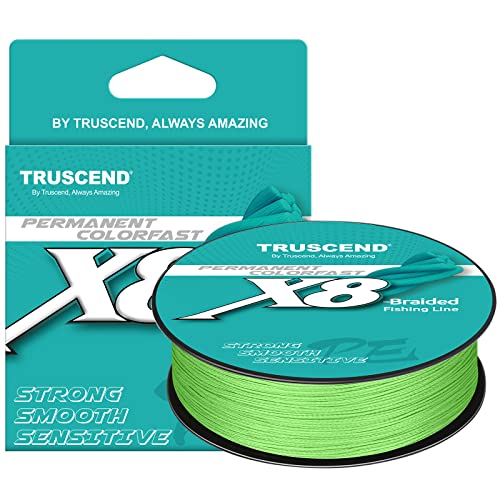 Snapklik.com : X8 Braided Fishing Line Colorfast, Upgraded Spin Braid ...