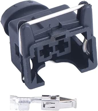 Amazon.com: 1set 2 Pin Car Auto Connectors (3.5) Male Or Female EV1 ...