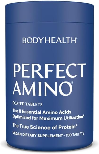 Amazon.com: BodyHealth PerfectAmino (150 ct) Easy to Swallow Tablets ...