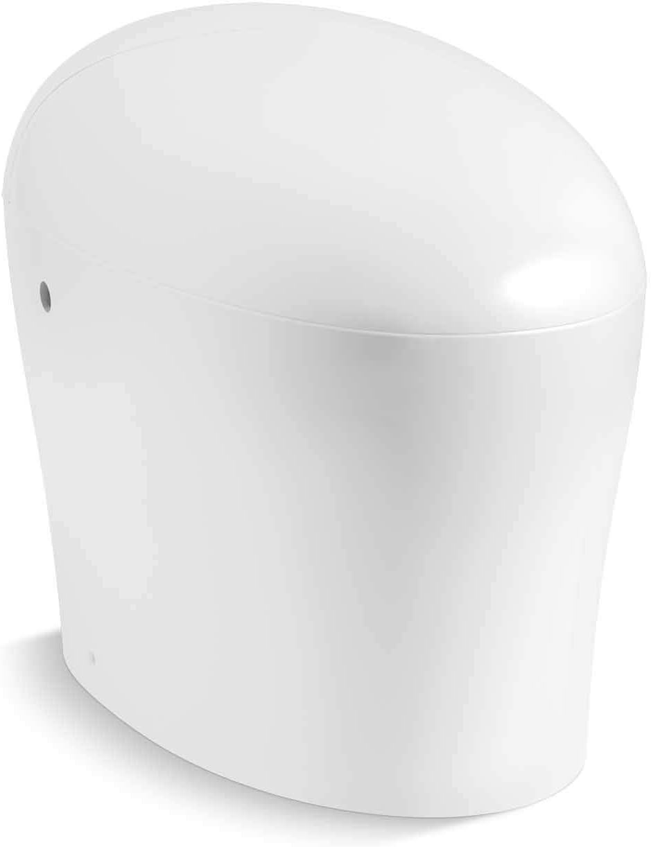 KOHLER 5402-0 Veil Smart Toilet with Auto Open & Close, One-Piece Wall ...