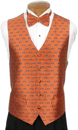 Amazon.com: Virginia Tech Vest - Orange Vest with VT Logo : Sports ...