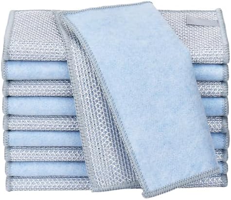 Amazon.com: CIKTON 12 PCS Wire Dishwashing Rag Multipurpose Wire ...