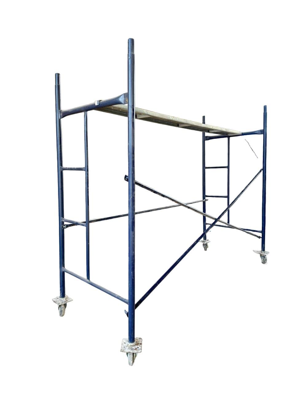 Buy Steel H-Frame Scaffolding 2m Height Tower With One Platform And ...