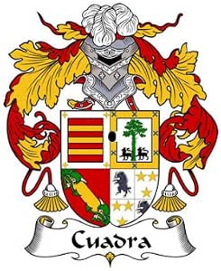 Amazon.com: Cuadra or Quadra Family Crest Coat of Arms Mouse Pad ...