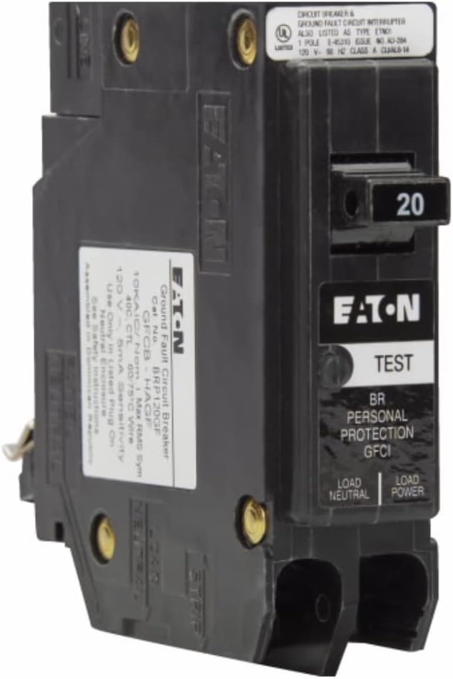 Cutler-Hammer Eaton All In One Breaker Plug On Neutral Arc FaultGround ...