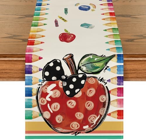 Amazon.com: Artoid Mode Colorful Pencil Crayons Back to School Table ...