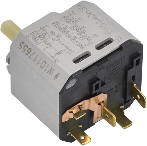 Amazon.com: Whirlpool WPW10117655 Genuine OEM Dryer Start Switch ...