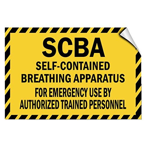 Buy Self Contained Breathing Apparatus Authorized Personnel Warning ...