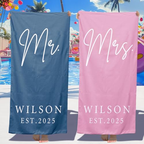 Best Personalized Towels for Couples – Sleep Lander