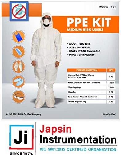 Ji Japsin Instrumentation Reusable Personal Protective Equipment Ppe ...
