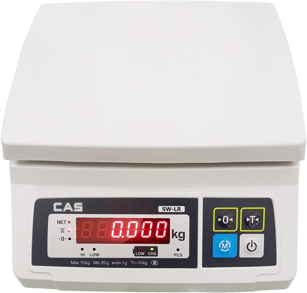 CAS SW-LR 5kg Digital Weighing Scale | 0.5g Accuracy | Dual LED Display ...