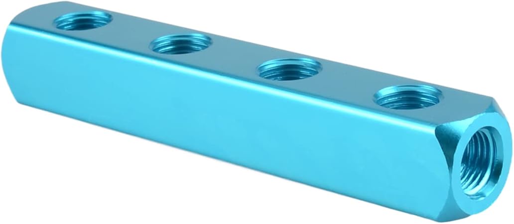 Amazon.com: Air Manifold, 4 Way 7 Port Air Compressor Manifold ...