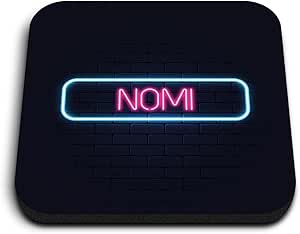 1x Square MDF Magnet 5cm - Neon Sign Design Nomi City Japan - Fridge ...