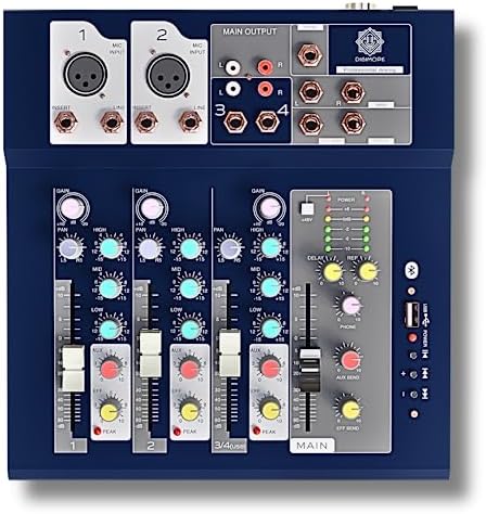 Digimore 48V Phantom Power Professional Live Sound Card for Home ...