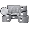 Amazon.com: storageLAB China Storage Containers for 12 Place Setting ...