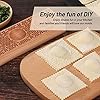 Amazon.com: Wooden Ravioli Mold Handmade Pasta Ravioli Board Wood ...