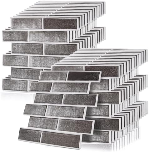 YAYODS 3D Self Adhesive Wall Tiles, Upgrade Peel and Stick for Kitchen ...