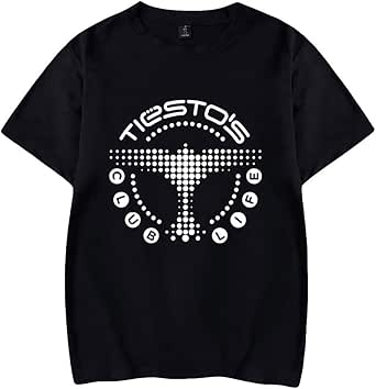 ZJHXQEVC Tiesto Merch CLUBLIFE Logo T-Shirt Women Men Casual Fashion ...