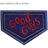 Amazon.com: Good Guys Applique Patches, Funny Cute Embroidered Appliqué ...
