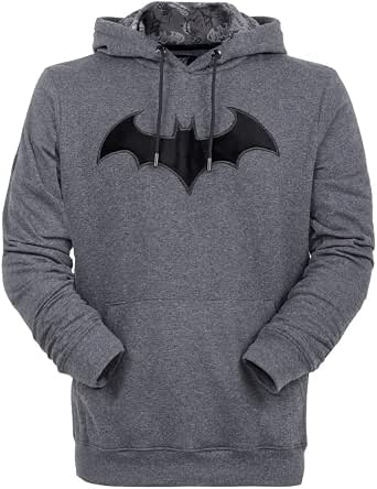 K-Swiss Sudadera Batman Color Gris Tipo Hoddie para Hombre, Talla S ...