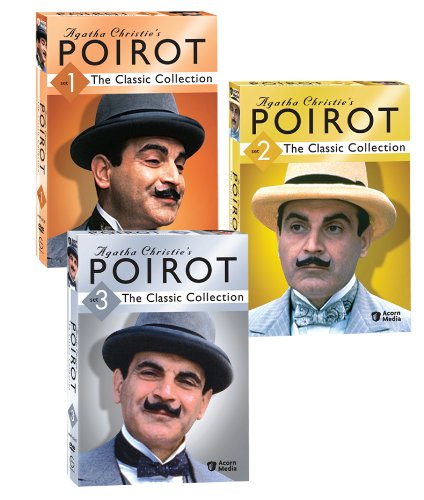 Amazon.com: Agatha Christie's Poirot: The Classic Collections, Sets 1-3 ...