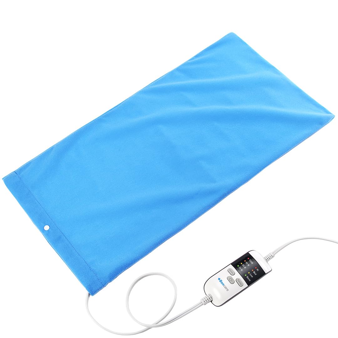 Amazon.com: Boncare® Vinyl Large Heating Pad 3 Timers and Stay on for ...
