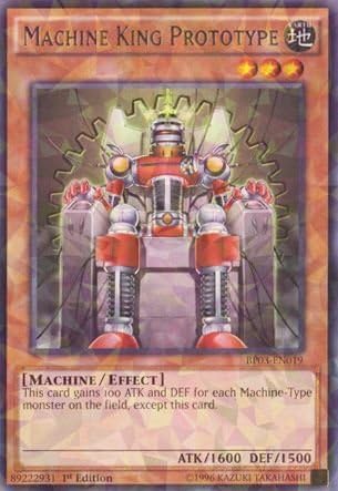 Amazon.com: YU-GI-OH! - Machine King Prototype (BP03-EN019) - Battle ...