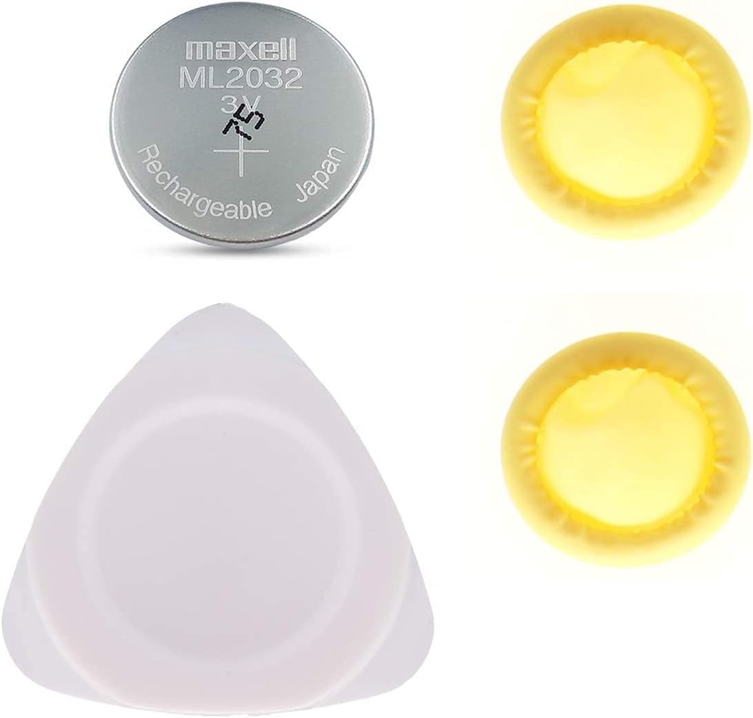 Amazon.com: LeFix 3V ML2032 Rechargable Coin Cell Lithium Battery for ...