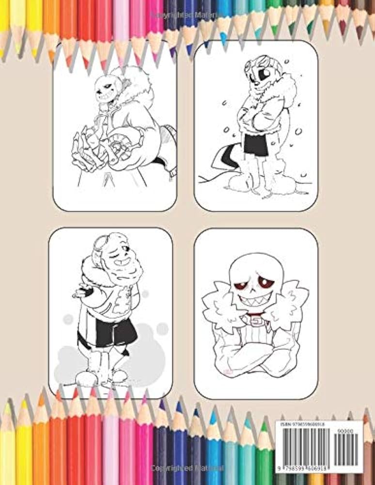 undertale coloring pages
