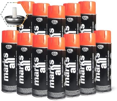Fox Valley Marks All Utility Marking Paint Spray Can, Lawn Marking ...