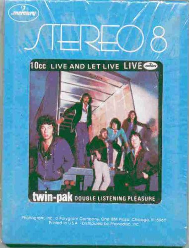 10CC - Live And Let Live (Original 1977, 8-TRACK Tape Featuring 15 ...