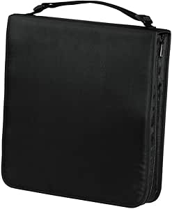 Amazon.com: Hama CD Wallet for Storing 160 CDs/DVDs/Blu-Rays, Black ...