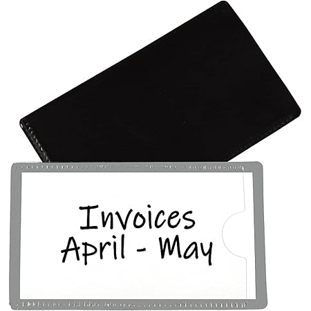 Amazon.com : C-Line Slap-Stick Magnetic Label Holders, Side Load, 4.25 ...