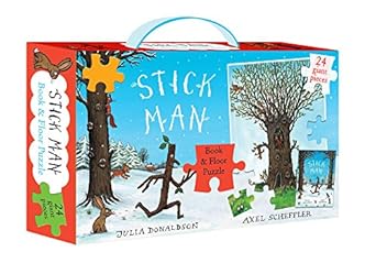 Amazon.com: Stick Man Book & Floor Puzzle Gift Set: 9781407147550 ...