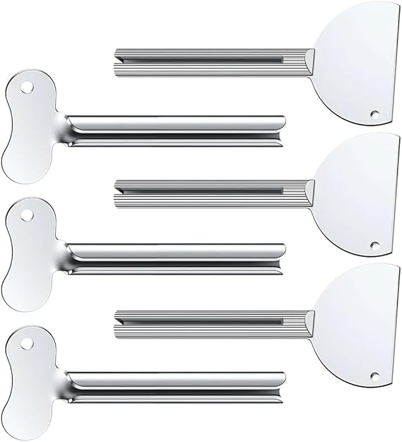 Amazon.com: Runsgo Toothpaste Squeezer, Metal Tube Squeezer Key ...