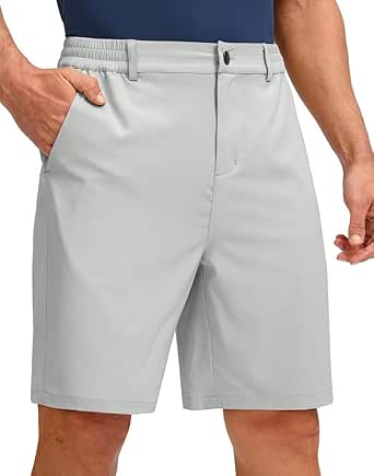 Amazon.com: G Gradual Men's Golf Shorts with 5 Pockets 9" Light Weight ...