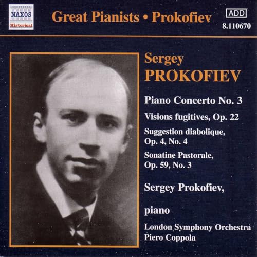 Play PROKOFIEV: Piano Concerto No. 3 / Vision Fugitives (Prokofiev ...