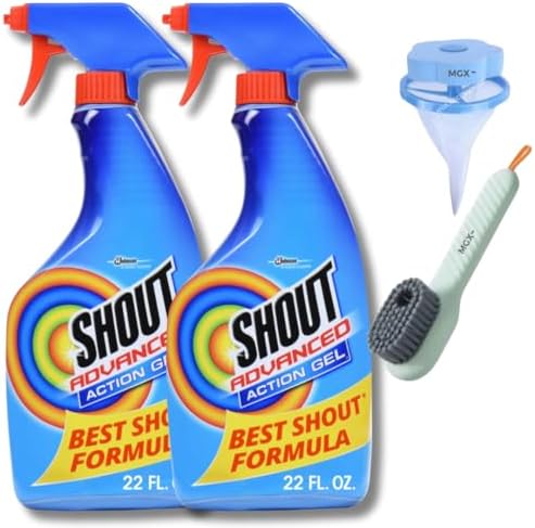 Amazon.com: Shout Advanced Grease Busting Foam, Laundry Stain Remover ...