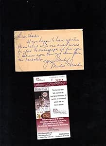 Mike Tresh White Sox signed autographed GPC - JSA Certified - MLB Cut ...