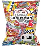 Amazon.com : CANDYMAN 5 Pound Gift Box Mix of Chocolate, Individually ...