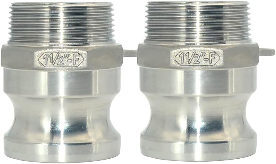 Amazon.com: VARMHUS F Trash Pump Adapter Male Camlock x Male Pipe ...