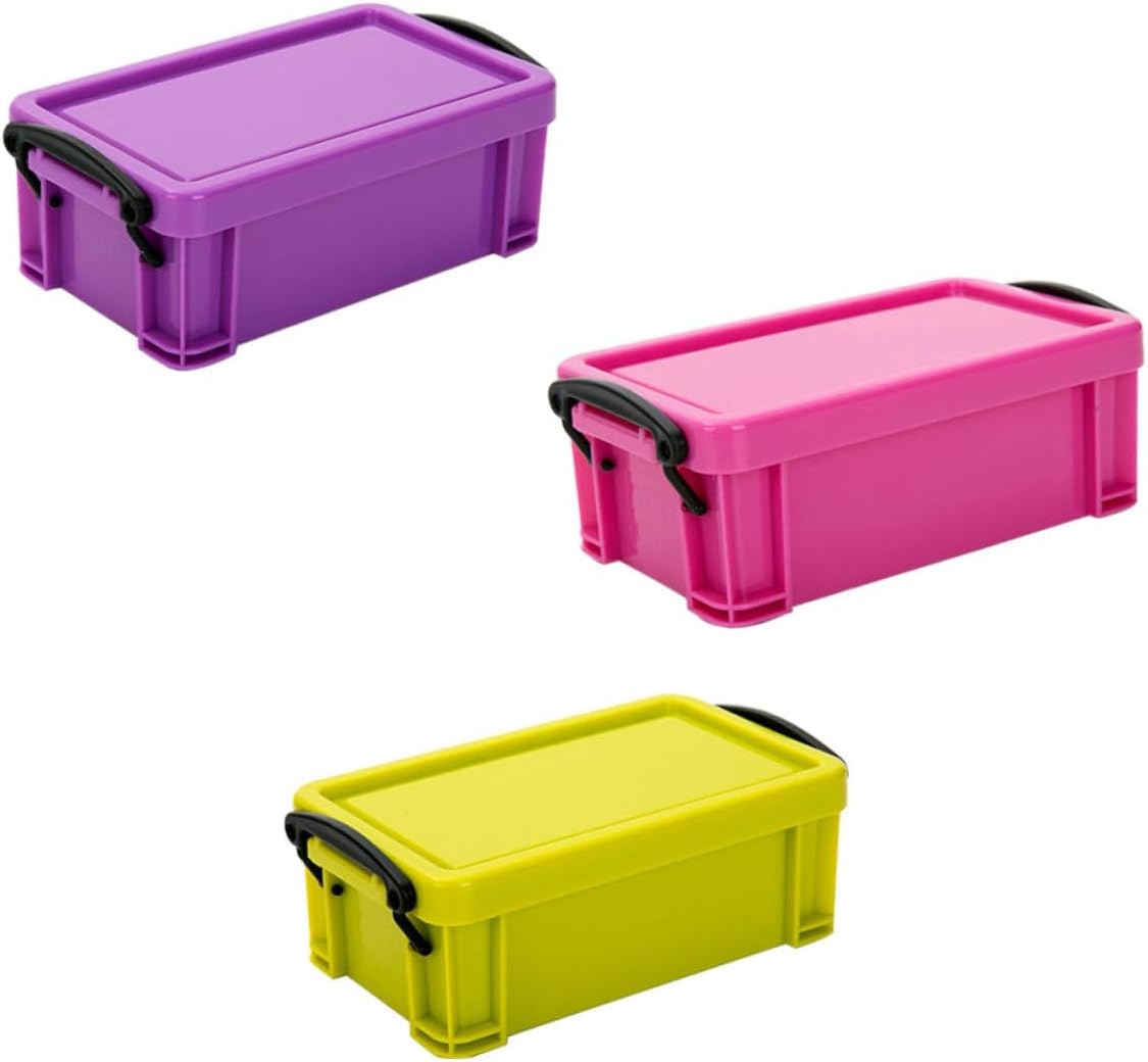 Amazon.com - Alipis 3pcs Plastic Storage Box Plastic to Go Containers ...