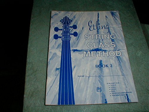 Etling String Class Method, Book 2: Forest Etling: Amazon.com: Books