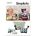 Amazon.com: Simplicity Assorted Cosmetic Tote Bag Packet, Code 9310 ...