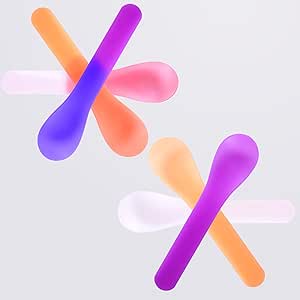 Amazon.com: 40-Piece Color-Changing Spoons - Reusable Pudding Spoons ...