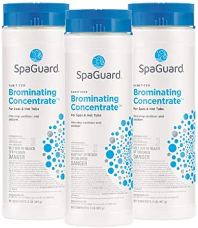 Amazon.com : SpaGuard Brominating Concentrate for Spas & Hot Tubs, 14 ...