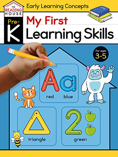 My First Learning Skills (Pre-K Early Learning Concepts Workbook ...