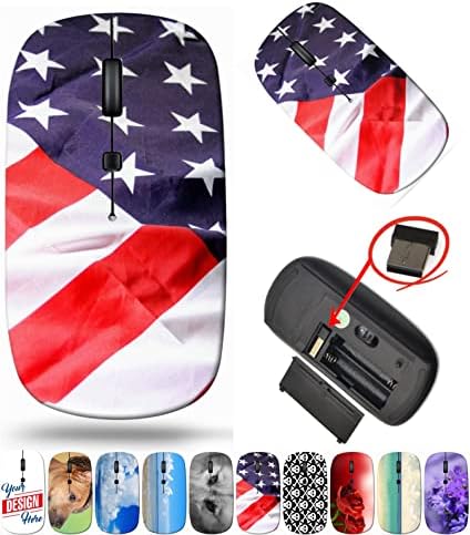 Amazon.com: KawaiiMouse [ Optical 2.4G Wireless Mouse ] Star Stripe ...